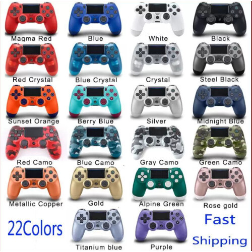 (White) PS4 Controller Wireless,Dual Vibration/6-Axis Motion Control ...