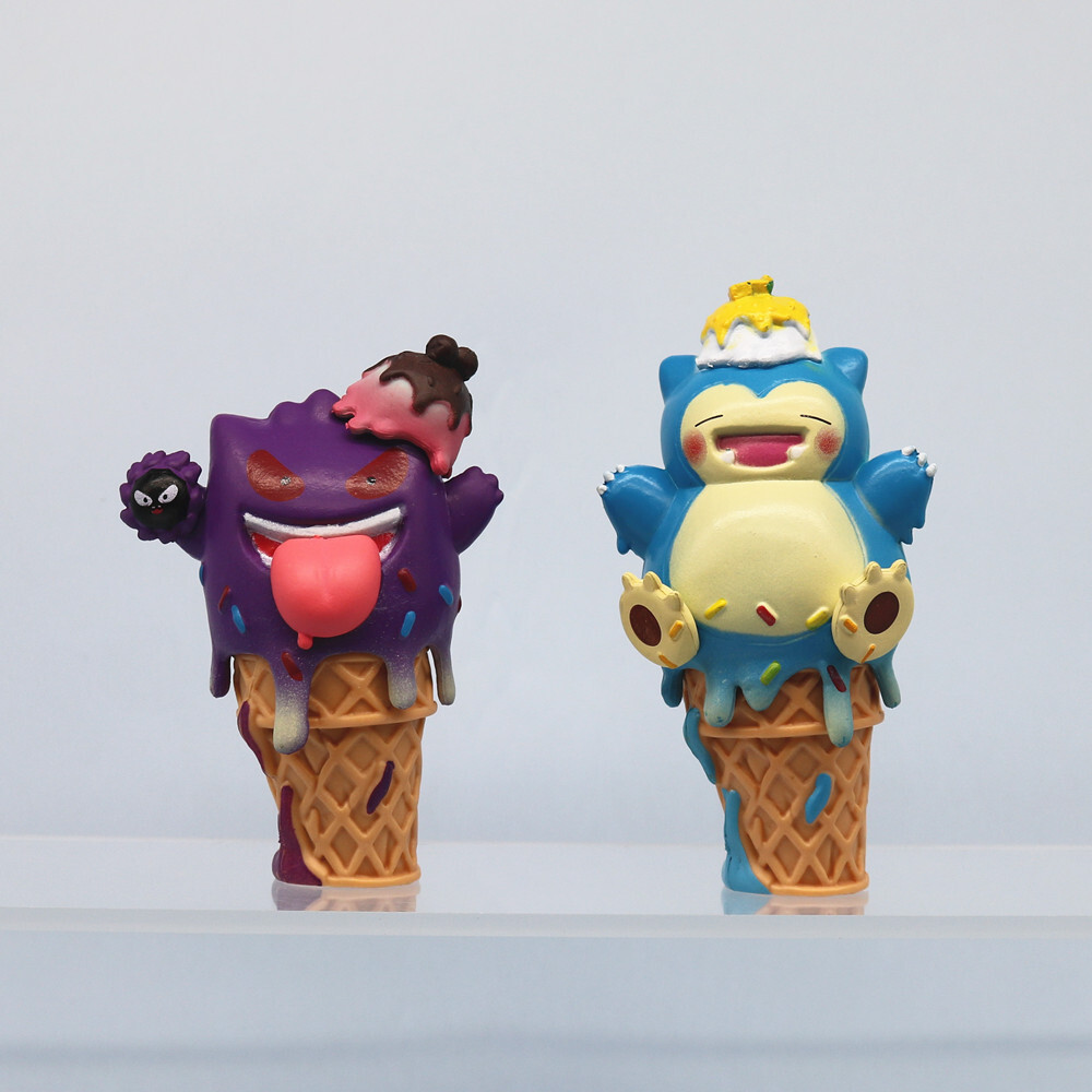 Helado Pokemon Cos Series Figuras de dibujos animados Personajes Anime ...