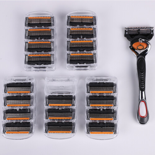 20Pcs For Gillette ProGlide Manual Razor Replacement Blade + Shaving ...