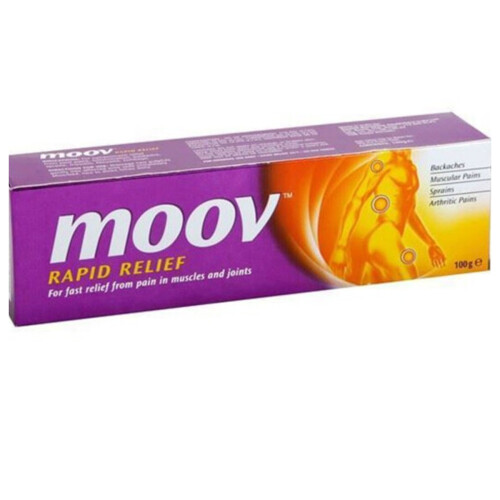 Moov Instant Pain Relief Ointment 100g - Ayurvedic Formula with ...