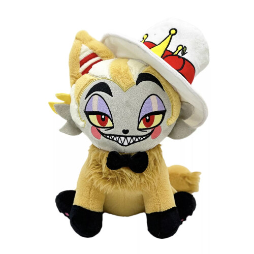 Hazbin Hotel Lucifer Toy Husk Meow Plush Doll Cat Cartoon Doll Soft Toy ...