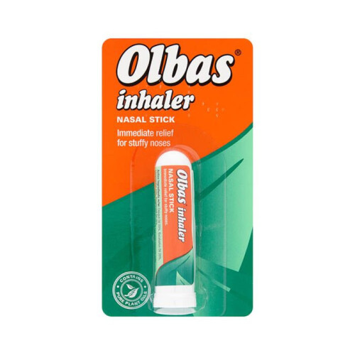 Olbas Inhaler Nasal Stick 695 Mg Cough Relief, Mucus Reduction, Chest ...