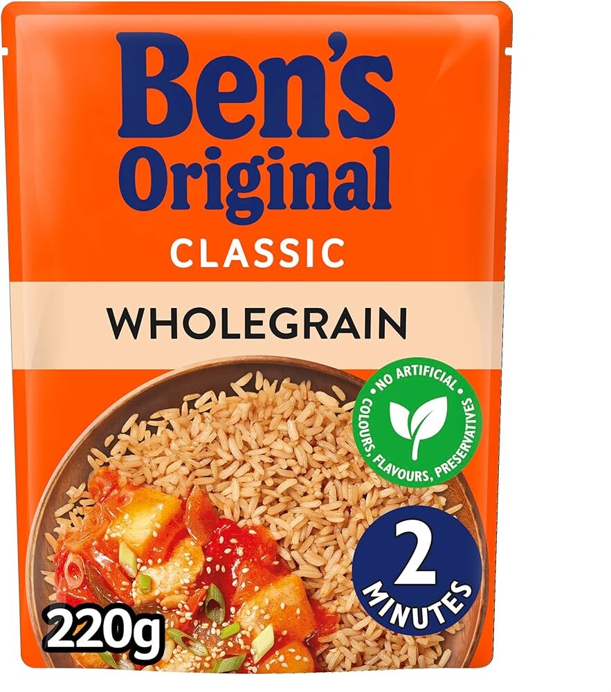 Ben's Original Ready To Heat Wholegrain Rice Easy & Quick 6 X 220g on OnBuy