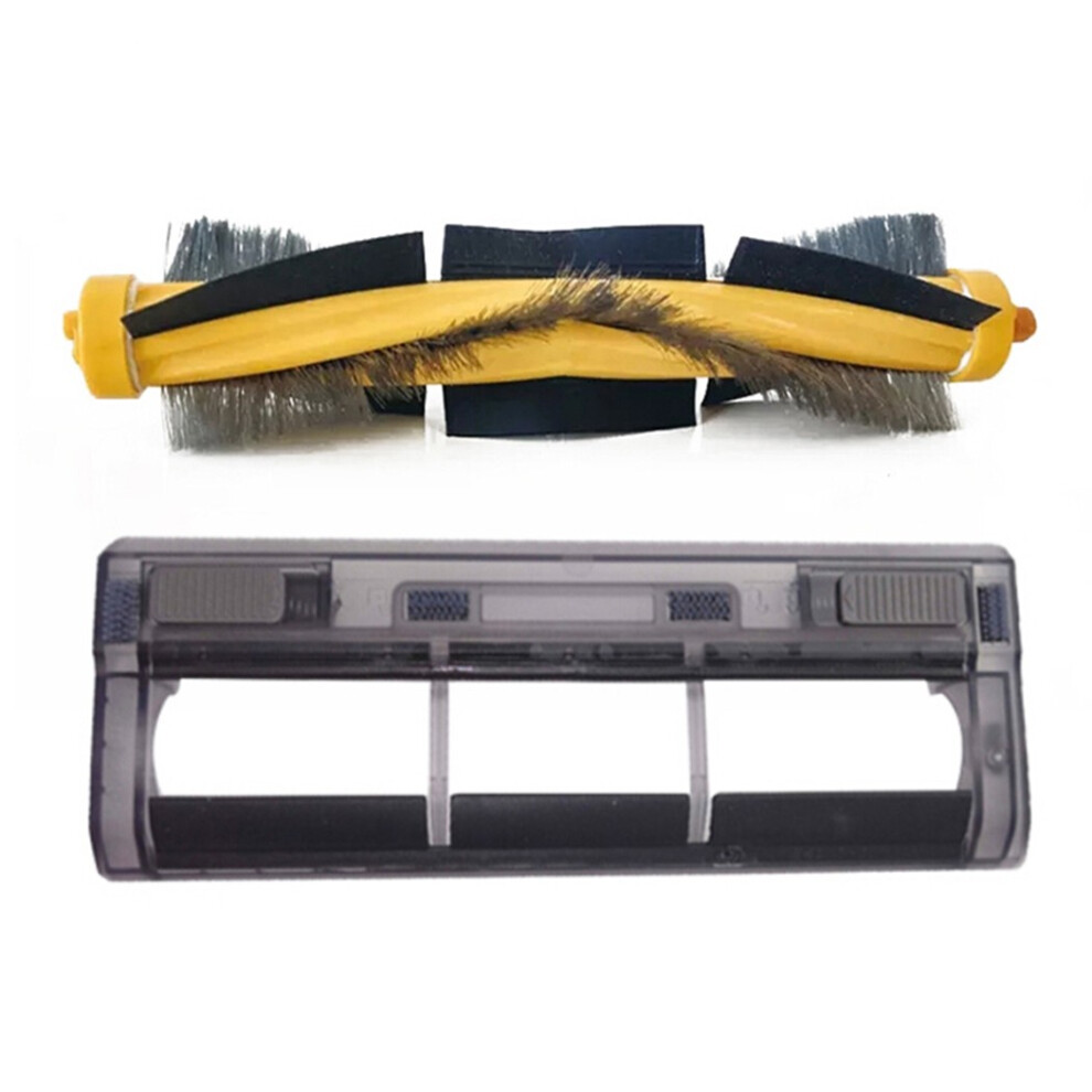 Roller Brush + Cover Kit For Ecovacs Deebot OZMO 930 Vacuum Cleaner ...