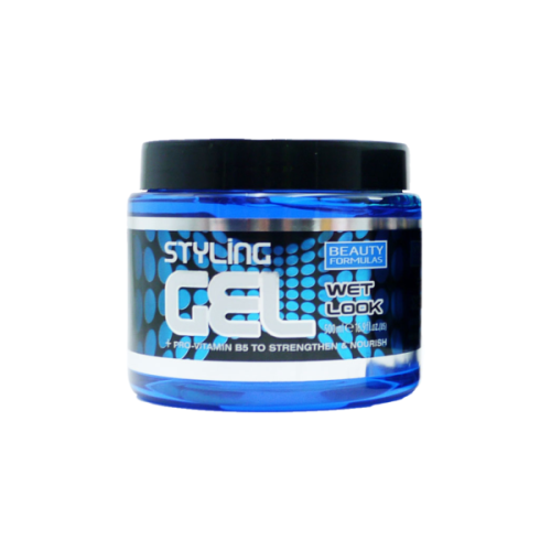 BEAUTY FORMULAS Wet Look Blue Styling Gel 500ml on OnBuy