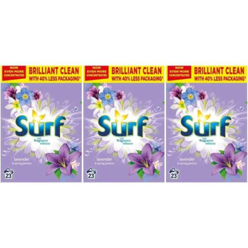 Surf Washing Powder Lavender & Spring Jasmin 1150gm - Pack of 3 on OnBuy