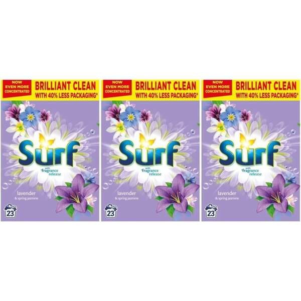 Surf Washing Powder Lavender & Spring Jasmin 1150gm - Pack of 3 on OnBuy