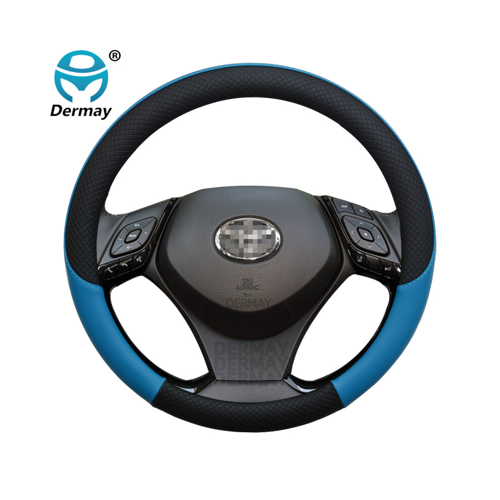 Red Leather Sport Car Steering Wheel Cover for Toyota CHR C HR Auto Accessories on OnBuy