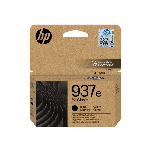 HP 937e EvoMore - Black - original - ink cartridge - for Officejet Pro ...