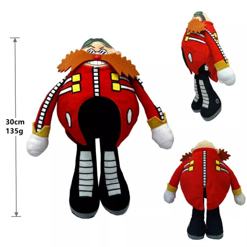 (30cm PhD) Sonic The Hedgehog Plush Knuckles Tails Stuffed Teddy Bear ...