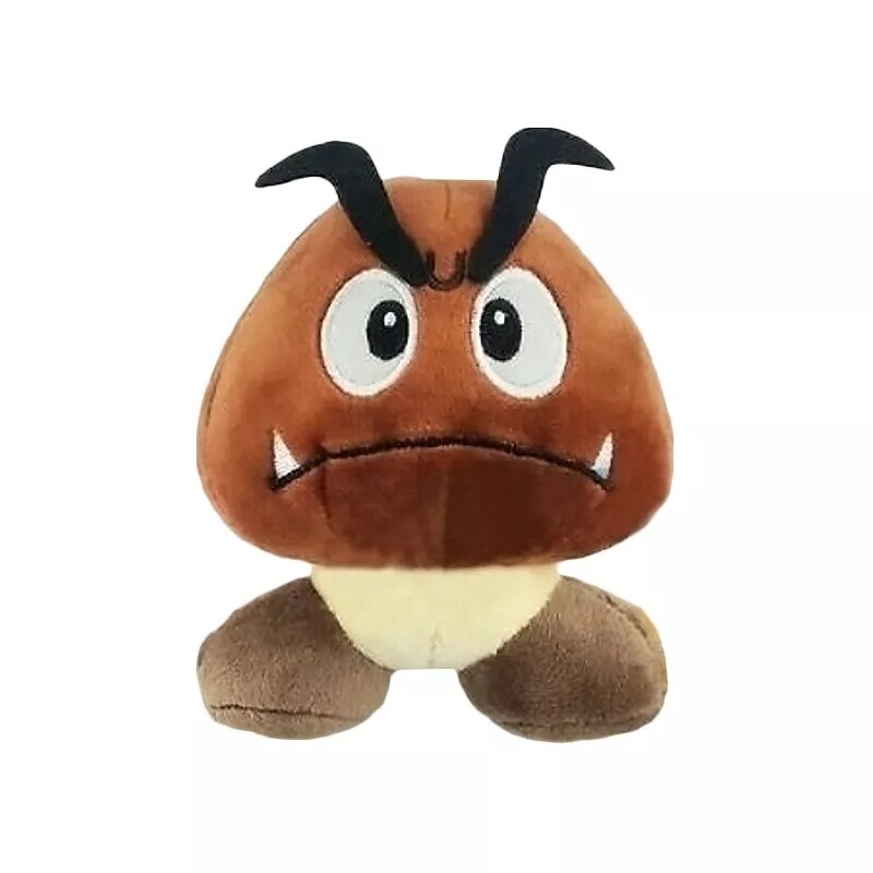 (15cm Sad Goomba) THE Koopalings Super Mario Bros Koopa Plush Toy ...
