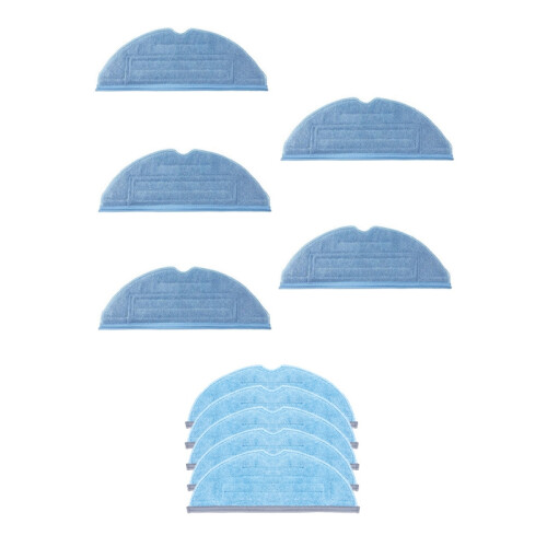 5Pcs Mops Rag Cloths With 5PCS Mop Pad For Xiaomi Roborock Vacuum ...
