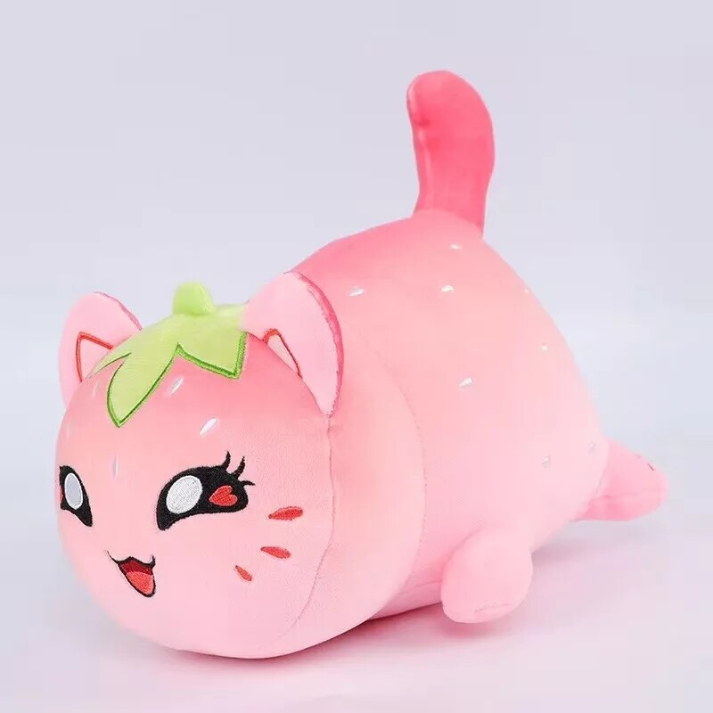 (Pink) MEEMEOWS FOOD APHMAU CAT DOLL PLUSHIES TOY CUTE PLUSH DOLLS ...