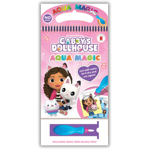 DreamWorks Gabby's Dollhouse Aqua Magic Colouring Pad on OnBuy