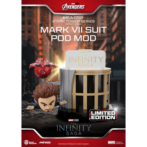 Marvel Mini Egg Attack Figures The Infinity Saga Stark Tower series ...