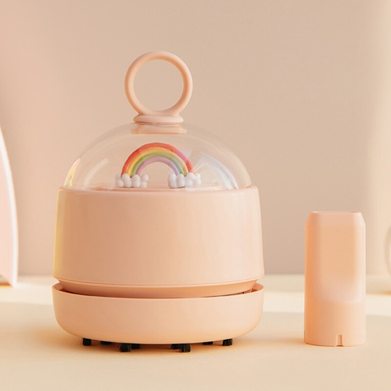 Cartoon Rainbow Keyboard Vacuum Cleaner Office Desktop Dust Cleaner ...