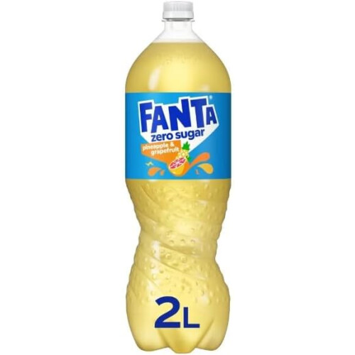 (Pack Of 24) Fanta Pineapple & Grapefruit Zero Sugar 2L on OnBuy