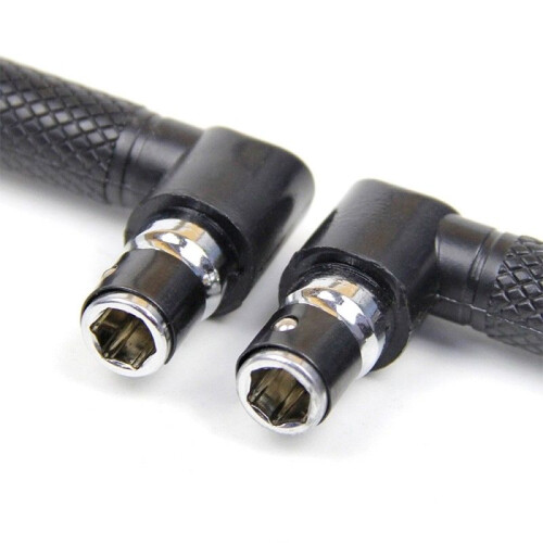 Right Angled Offset Spanner Wrench Set Hex Screwdriver Bit Mechanic ...