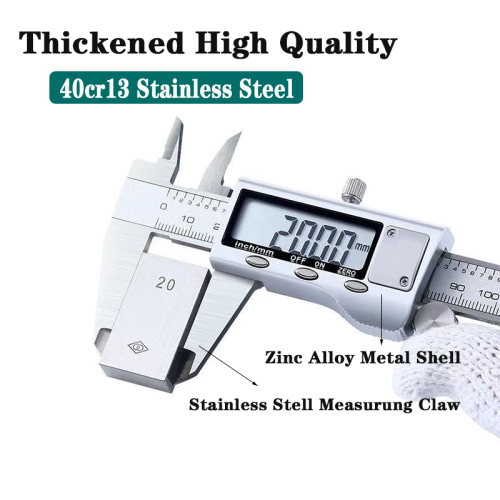 Electronic Digital Caliper 32 High-Speed Steel Carbon Gauge Blocks ...