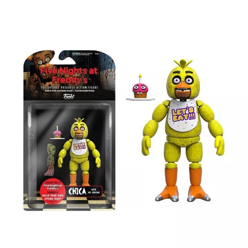 (Chica) Mini Figures Toy Bonnie Foxy Toys Five Nights At Freddy's Funko ...