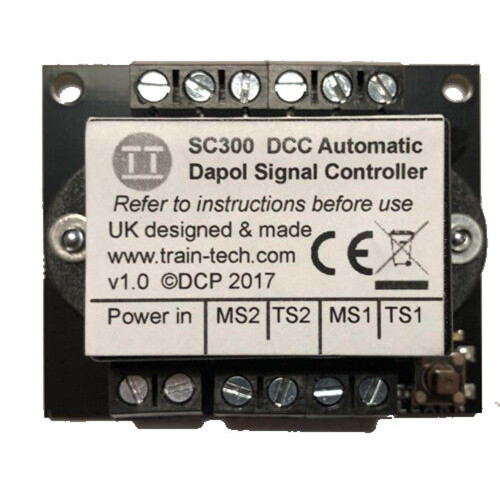 Train Tech DCC Signal Controller - Dual Dapol Semaphore w/Inputs N/HO ...