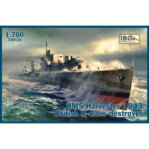 IBG Models 70010 HMS Harvester 1943 1:700 Ship Model Kit on OnBuy