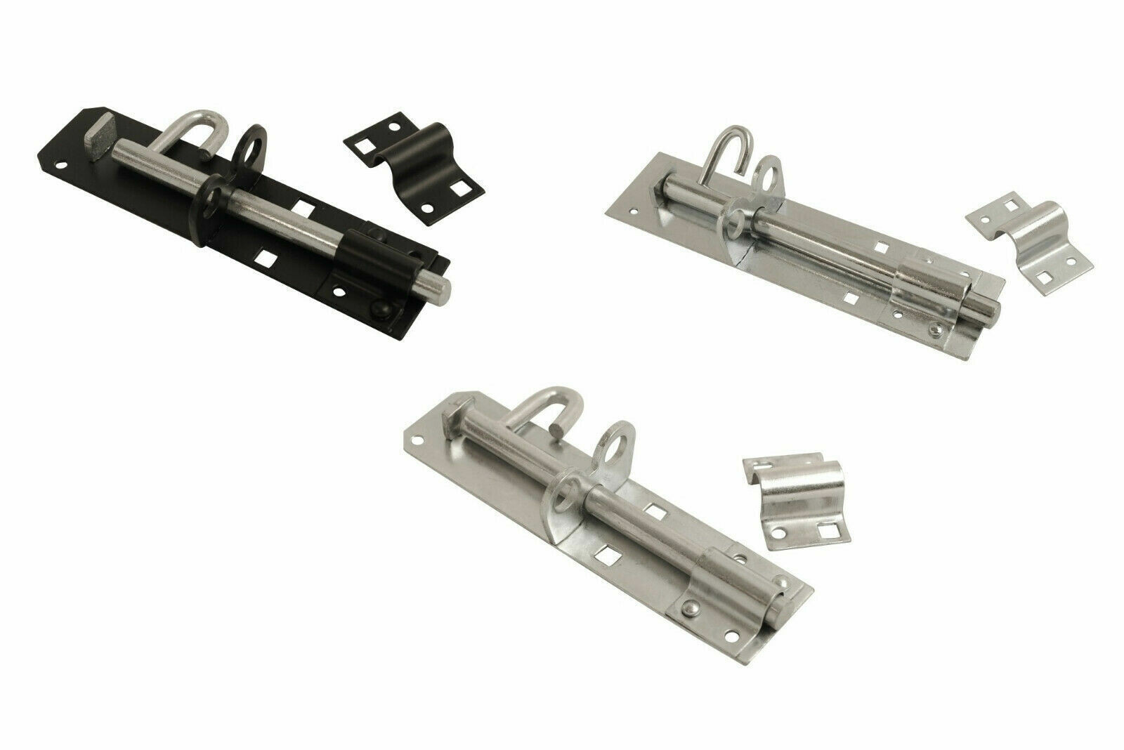 (8", Brenton Pad Bolt Medium Black) Dzina Brenton Pad Bolt Gate Bolt ...