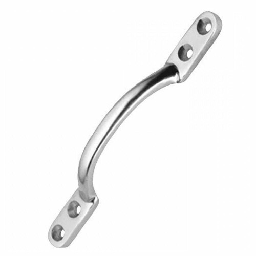 Dzina Sliding Window Sash Handle 125mm (5 Inch) Satin Chrome, Pack of 1 ...