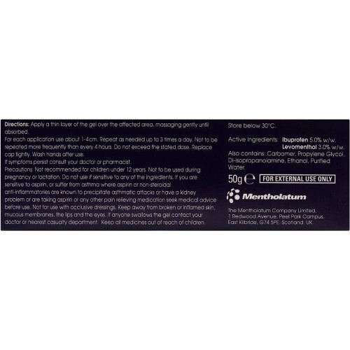 Deep Relief Dual Action Gel 50g | Long lasting Pain Relief | Muscular ...