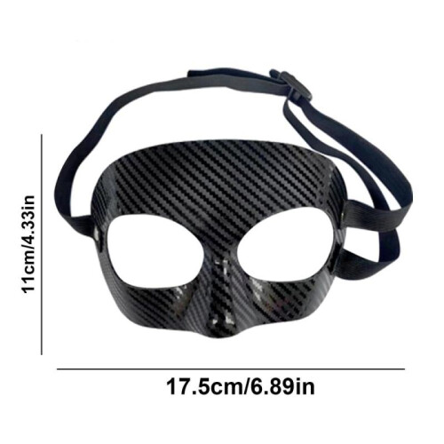 (big eyes upper face) 1 Pcs Football Face Mask Nose Guard Face Shield ...