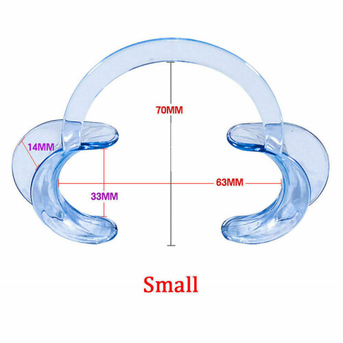 (S) Orthodontic Dental Teeth Whitening Cheek Retractor C Shape ...