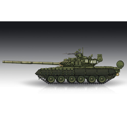 Trumpeter 07145 Assembly Model 1/72 Scale Russian T-80BV Main Battle ...