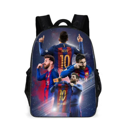 (X3-X7V) Football star Messi Backpack Children's Backpack Animation ...