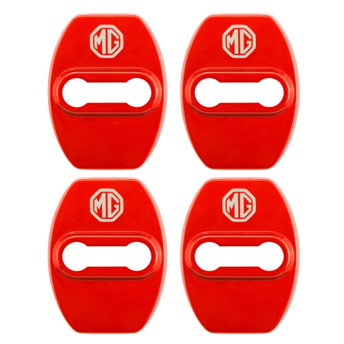 (red) 4Pcs For MG ZS GS HS EZS MG5 MG GT MG6 MG7 Car Door Lock Cover ...