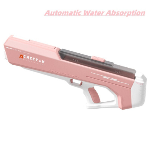 (Pink-Automatic) 1L Automatic Water Absorption Electric Water Gun High ...