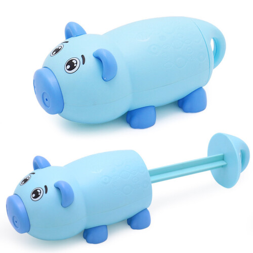(Pig Blue) Summer Animal Water Guns Kids Toys Pistol Blaster Outdoor ...