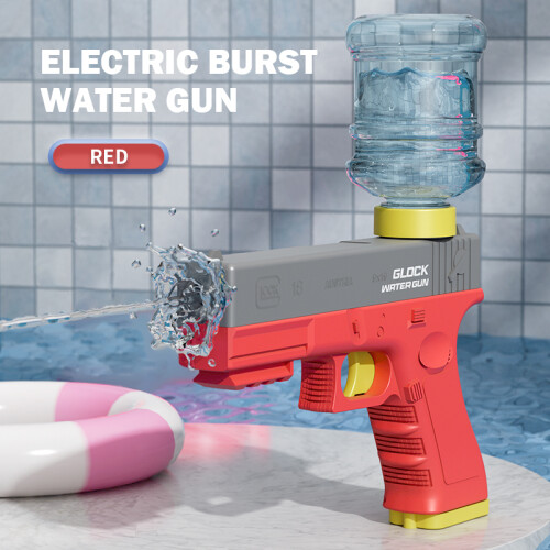 (Glock Red) Glock Water Gun Electric Pistol High Pressure Guns Toy ...