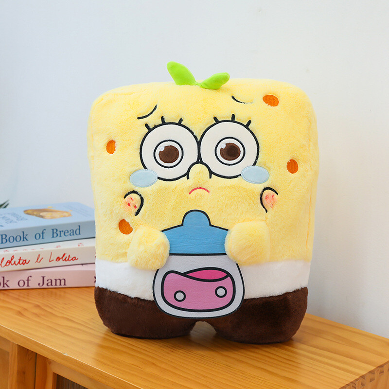 (SpongeBob, 55cm/21.65in) Spongebob Squarepants Plush Toy Doll Pillow ...
