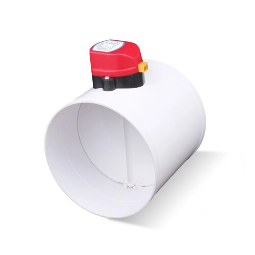 4 inch (110mm) 220V 12V 24V Plastic air damper valve HVAC electric air ...