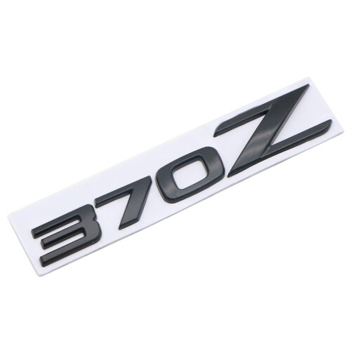 (black 370Z) For Nissan 350Z 370Z Rear Trunk Emblem Badge GTS GTR Nismo ...