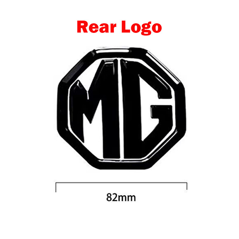 (Rear) MG MG4 MG 4 MULAN Electric ABS Black Logo Car Emblem Styling ...