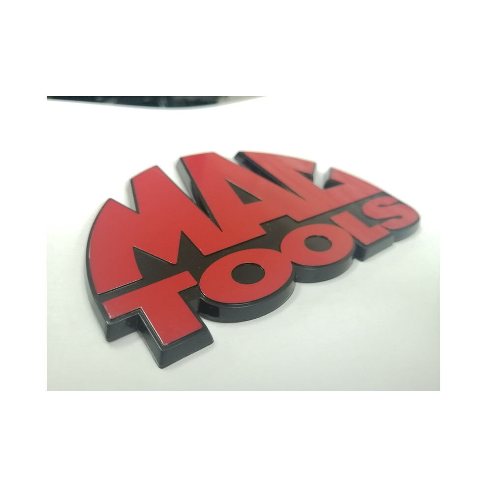 (LOGO1105R) 3D Design OEM 120mm MAC Tools Plastic Chrome Emblem Badge ...