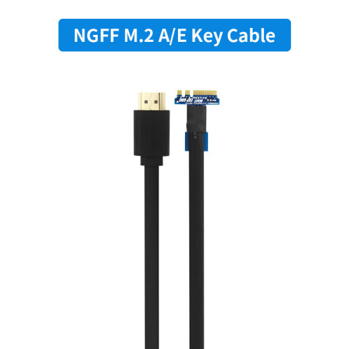 (M.2 A E Key) EXP GDC Data Cable Mini PCI E Expresscard M.2 A E Key ...