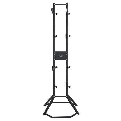 VEVOR 4 Bike Storage Rack, Free Standing Vertical Bike Rack Holds Up to ...
