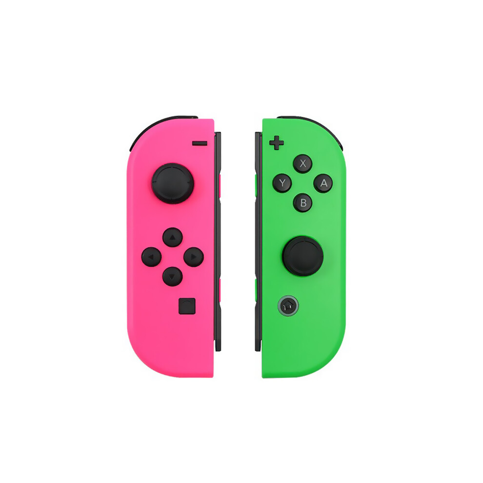 Pink Green 1 Pair Wireless Gamepad Sensor Joypad Have 6 Axis Gyroscope For Nintendo Switch Joy Con Controller Console White L R Shell Green on OnBuy