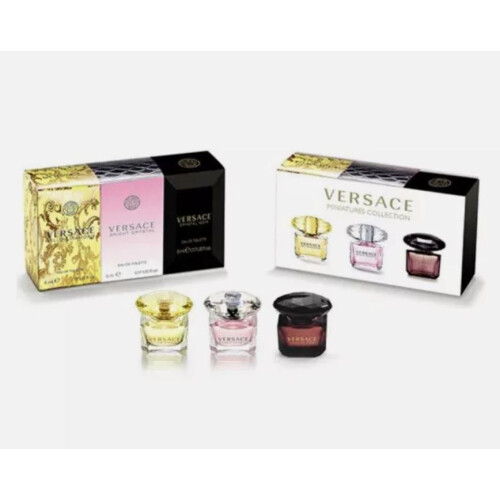 Versace Womens Miniature Trio Collection Perfume Gift Set 5ml on OnBuy