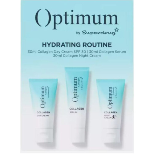 Optimum Collagen hydrating 30 ml SPF Day + Night Cream + Serum - BUNDLE ...