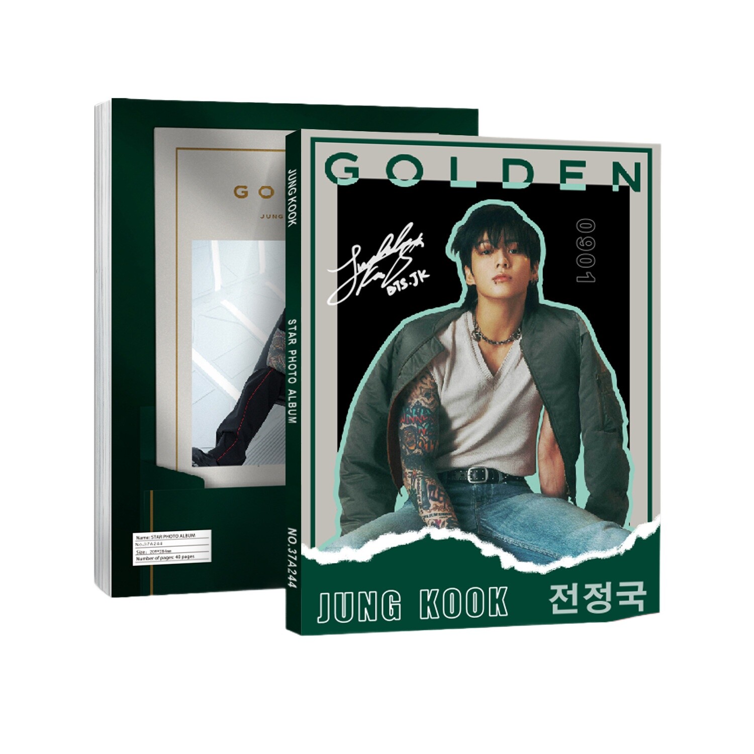 (37a244-jk, 209 * 284mm) Kpop BTS Jungkook New Album Golden Peripheral ...