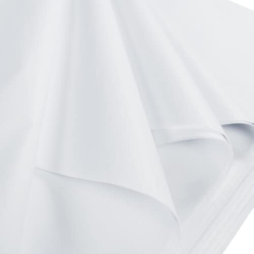 White Tissue Paper Large Sheets, Acid Free Art Paper, Perfect for Gift ...