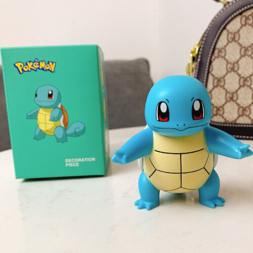 (SquirtleFigure) Original Pokmon Figurine Keychain Squirtle Collectible ...